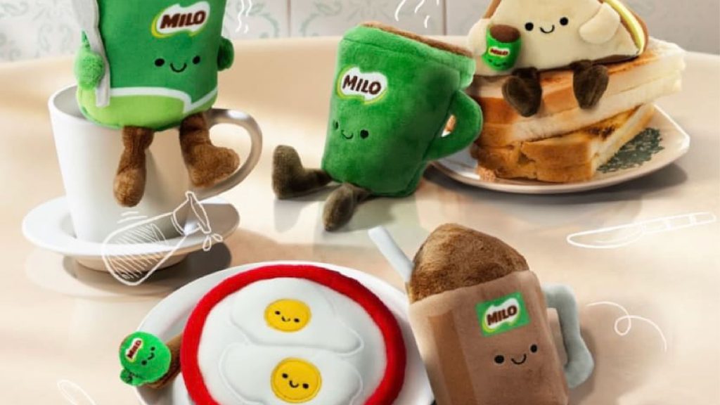 Milo Launches Limited Edition Plushies Featuring Kaya Toast and Gem ...